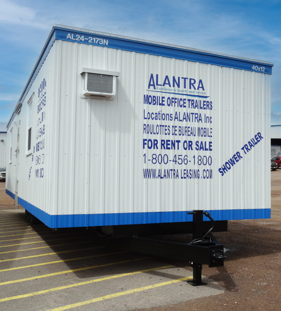 Premium Shower Trailers for Rent & Lease | Alantra